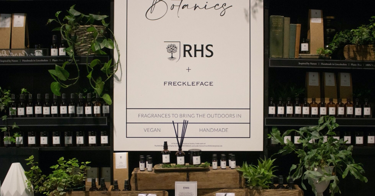 News: RHS appoints Freckleface as licensee for home fragrance products